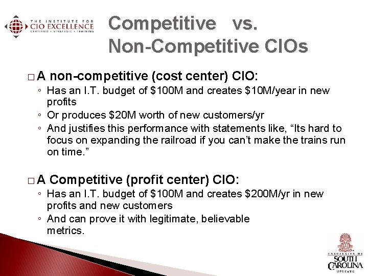 Whats Hard About IT Alignment Presenter Dr Richard