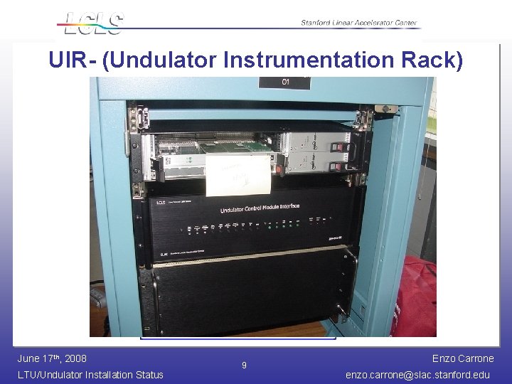 LTUUndulator Installation Status Enzo Carrone June 17 th