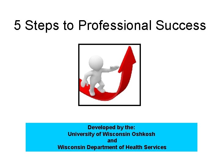 5 Steps to Professional Success Developed by the
