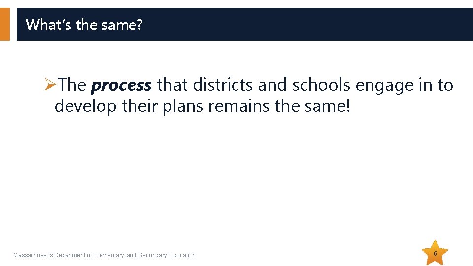 2019 2020 Sustainable Improvement Planning and Renewal Processes