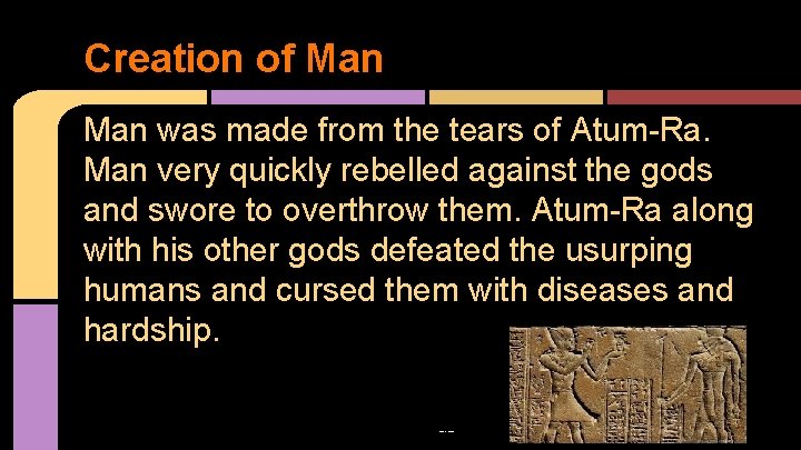 Egyptian Creation Myth By Rey Garrett Thebes there