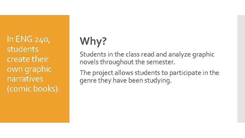 Using Storyboarding to Organize a Graphic Narrative ENG