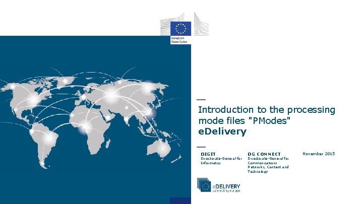 Introduction to the processing mode files PModes e