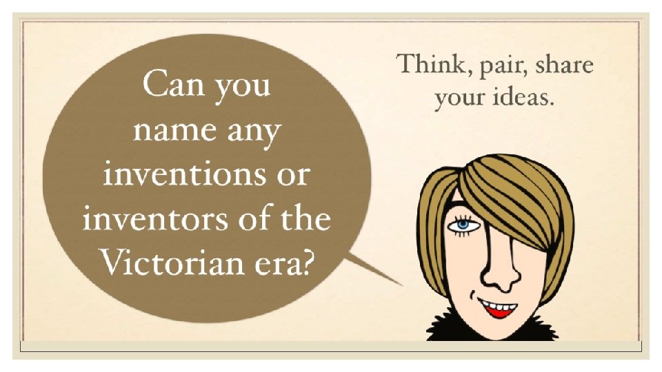 VICTORIAN INVENTIONS Monday 30 th November 2020 To