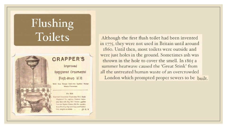 VICTORIAN INVENTIONS Monday 30 th November 2020 To