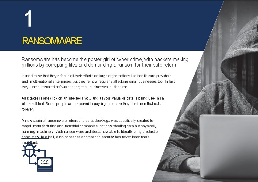 THE 9 CYBER THREATS YOU NEED TO KNOW