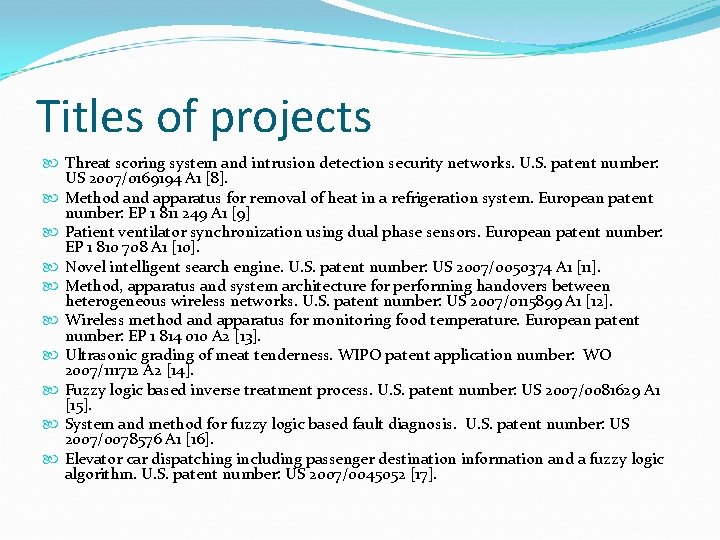 Using Patent Based Education as a Tool for