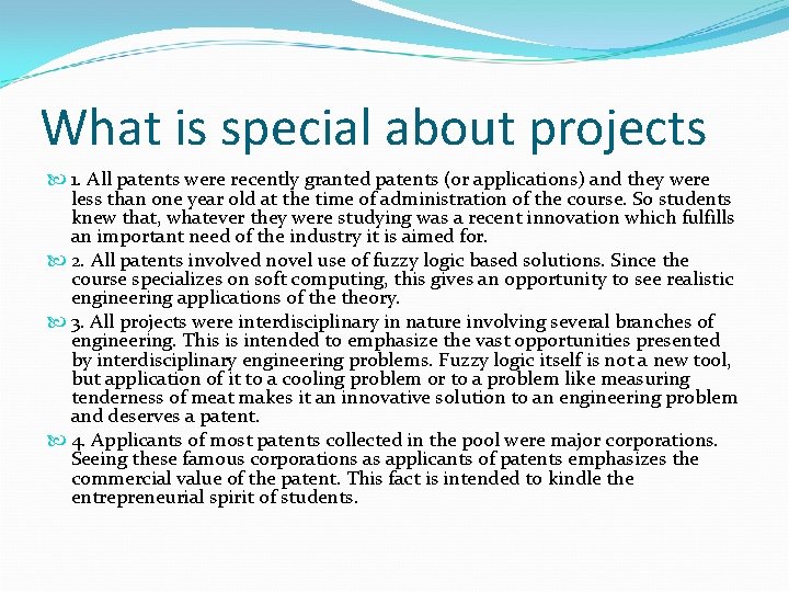 Using Patent Based Education as a Tool for