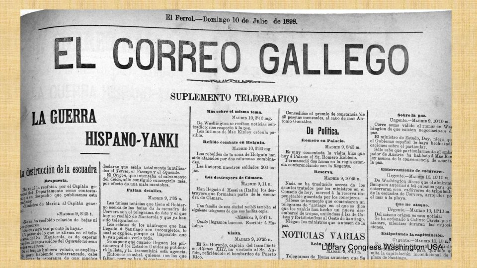 ETAPAS DE LA GUERRA DE CUBA 1895 1898