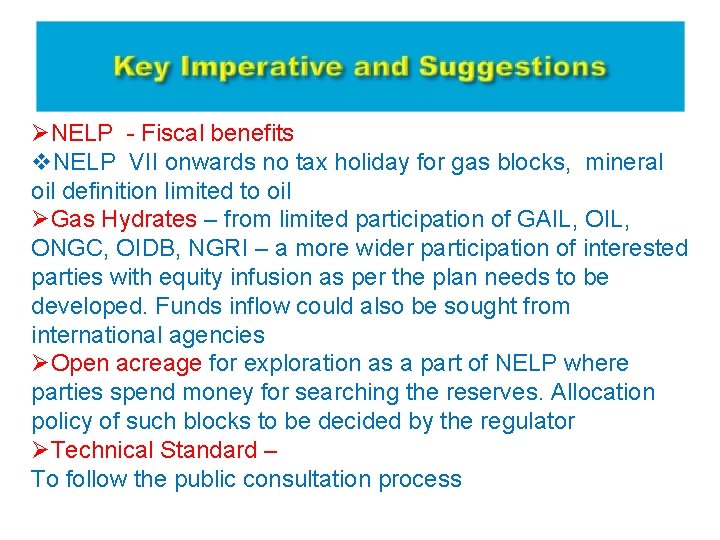 REGULATORY FRAMEWORK ON OIL GAS SECTOR by B