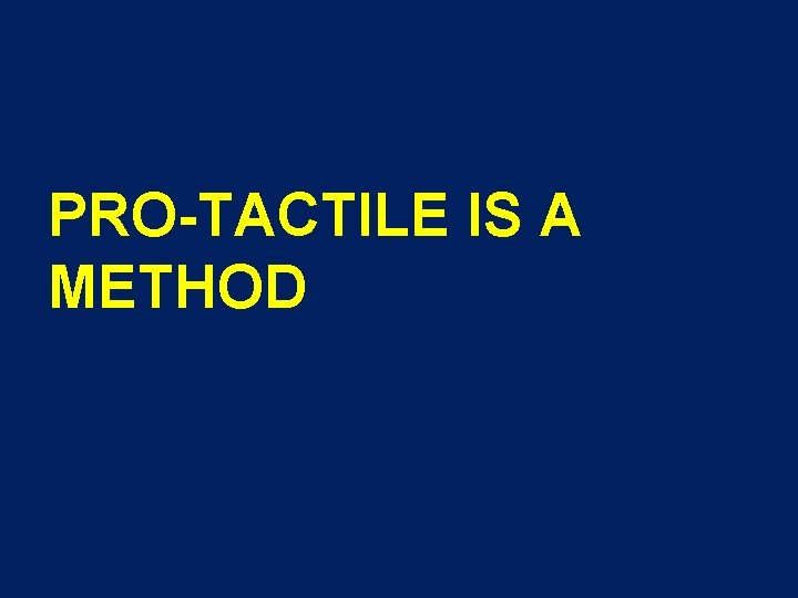 ProTactile DB People at the Center Chapter 4