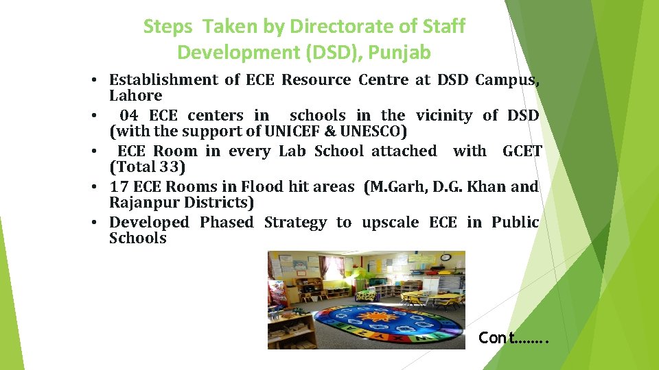 ECE INITIATIVE OF PUNJAB GOVERNMENT TEACHERS TRAINING By