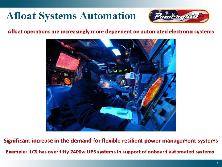 Technology Advancements Single String vs IPMS Prepared By