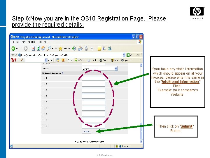 OB 10 Registration Guide OB 10 Invoice Generator