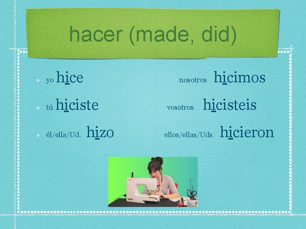 19 Verbos Irregulares en el Preterito 3 categories