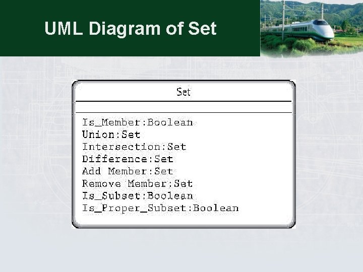 Chapter 3 Sets Set Definitions The abstract logical