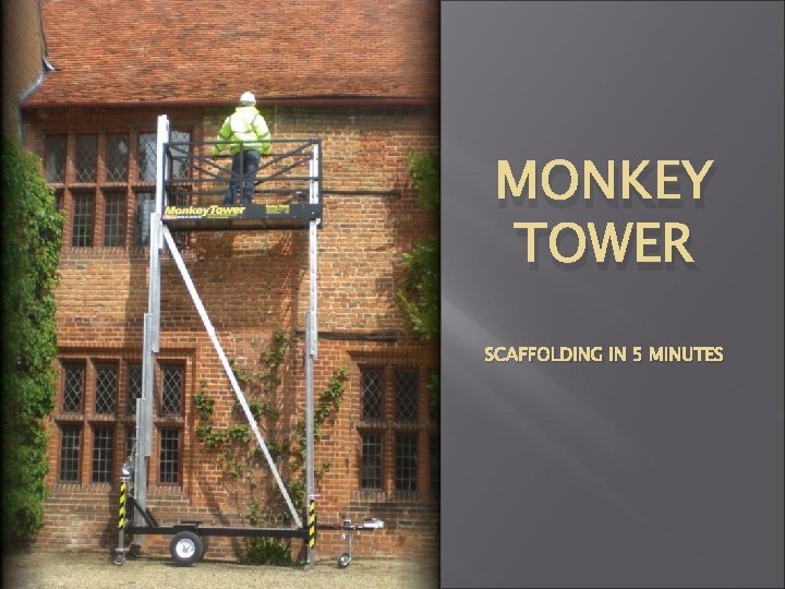 MONKEY TOWER SCAFFOLDING IN 5 MINUTES Quick and