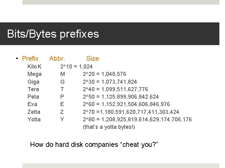 Digital Information Storage DSC 340 Mike Pangburn Agenda