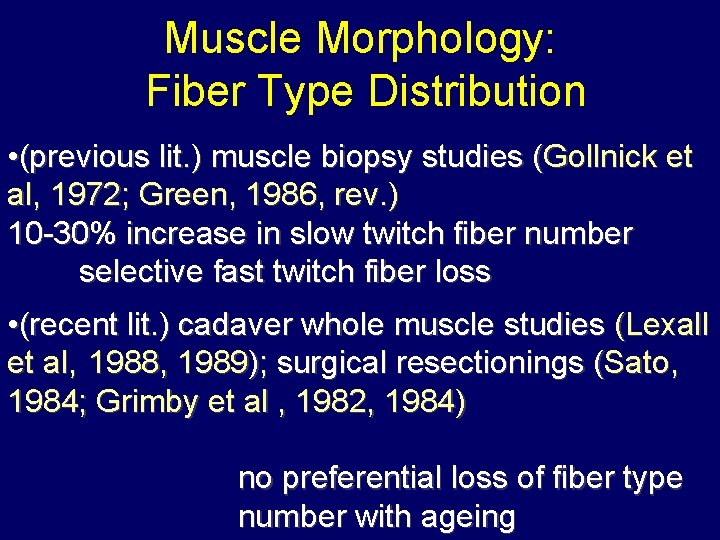 Physiology of Aging Muscle and Connective Tissue Jessie