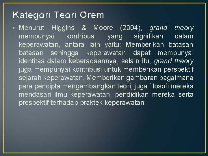 Biografi Orem Dorothea Orem lahir di Baltimore anak