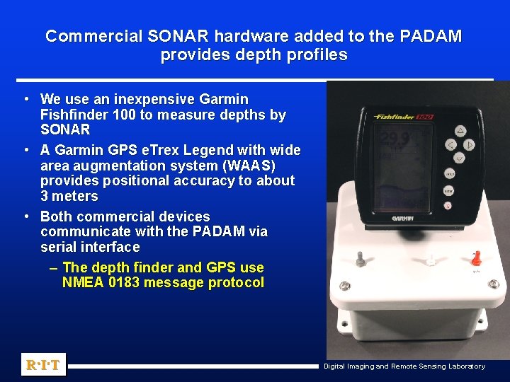 A LowCost Bathymeter Using Commercial OffTheShelf Components R