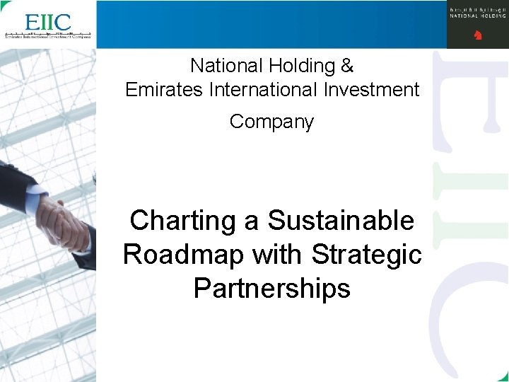 National Holding Emirates International Investment Company Charting a