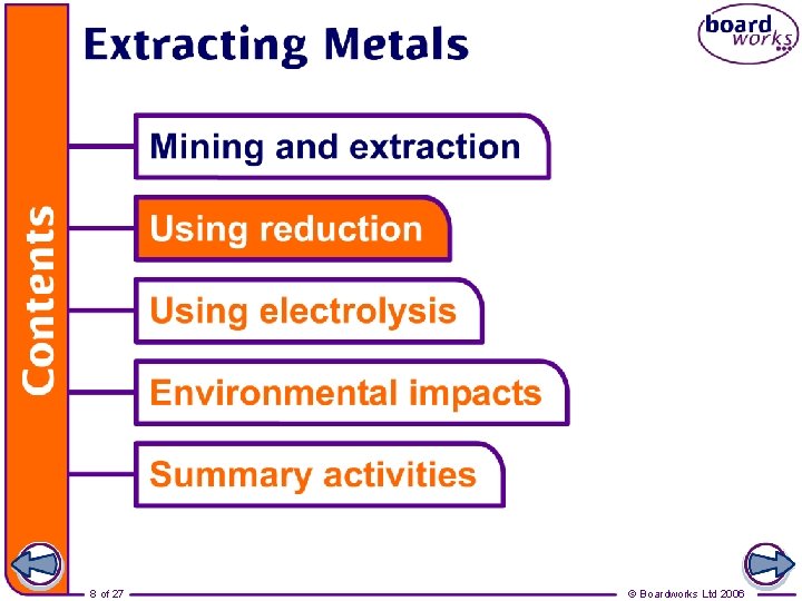 1 of 27 Boardworks Ltd 2006 2 of