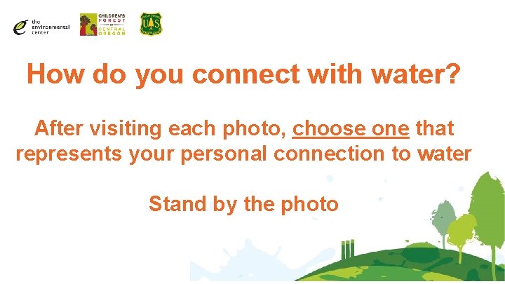 Sharing Water Part I Watersheds and Water Users