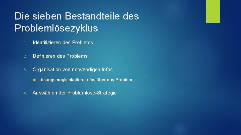 Problemlsezyklus DARIO AUBRY GIANLUCA DI NELLA NOAH SCHLAURI