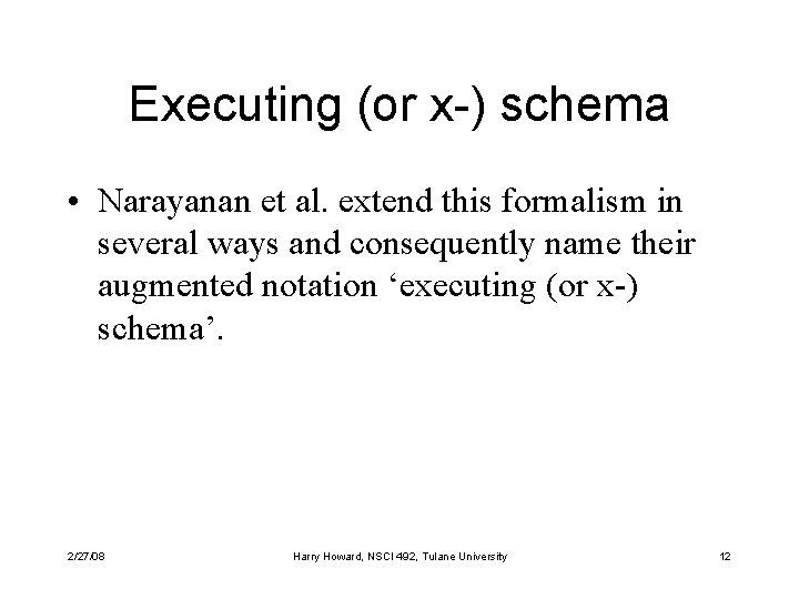 Actions in language and in the brain Computational