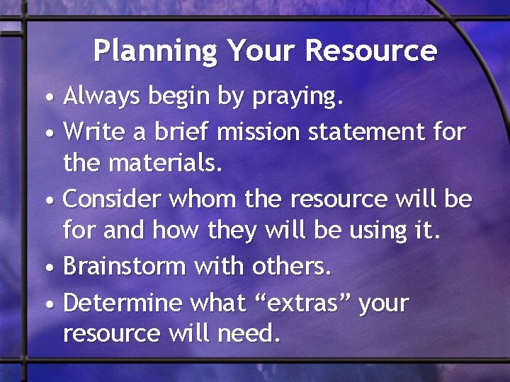 Developing Your Resources By Tamyra Horst Leadership Certification