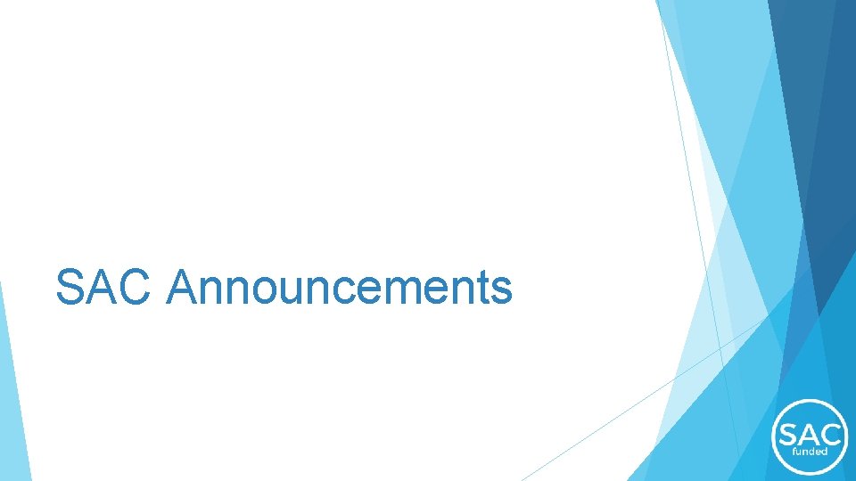 Student Activities Council General Body Meeting April 19