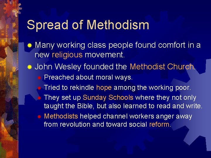 The Industrial Revolution Life in the Industrial Cities