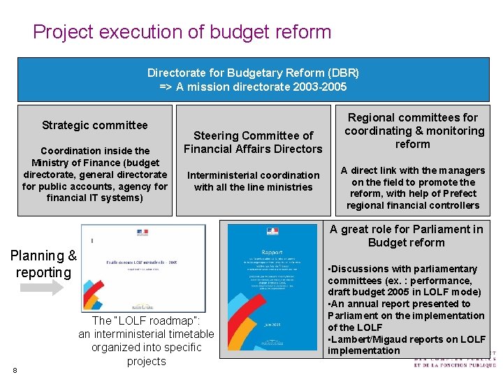 FAD Seminar on the Implementation of the Budget