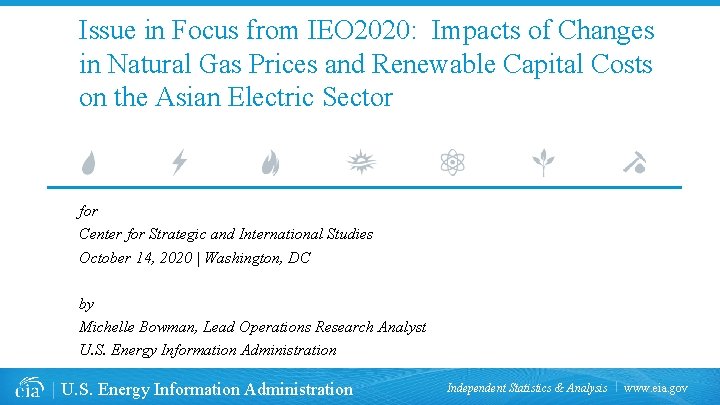 Issue in Focus from IEO 2020 Impacts of