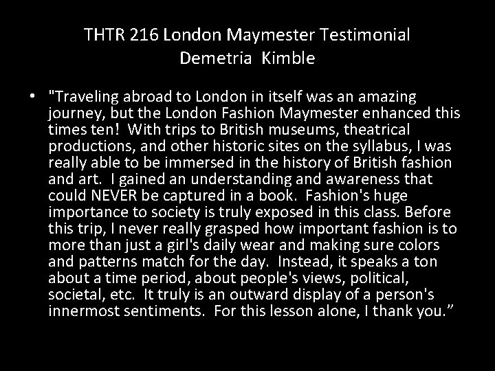 The History Principles Business of London Fashion 1