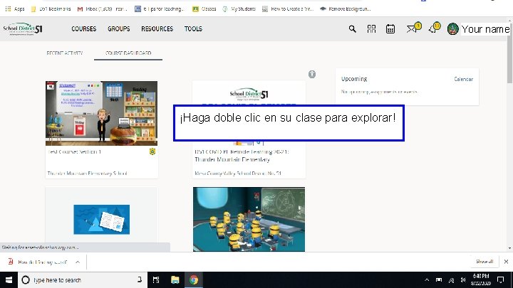 Como Iniciar sesin en Classlink y Schoology Primero