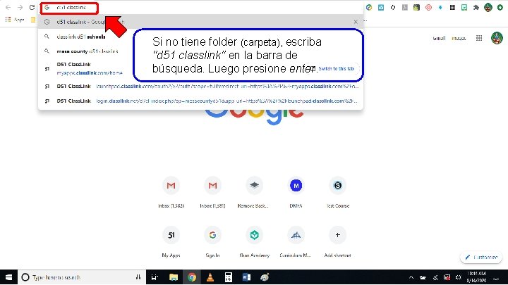 Como Iniciar sesin en Classlink y Schoology Primero