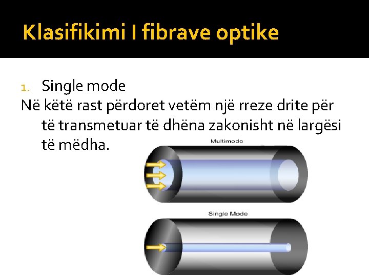 Kabllot e rrjetit Llojet e kabllove 1Koaksial 2Twisted