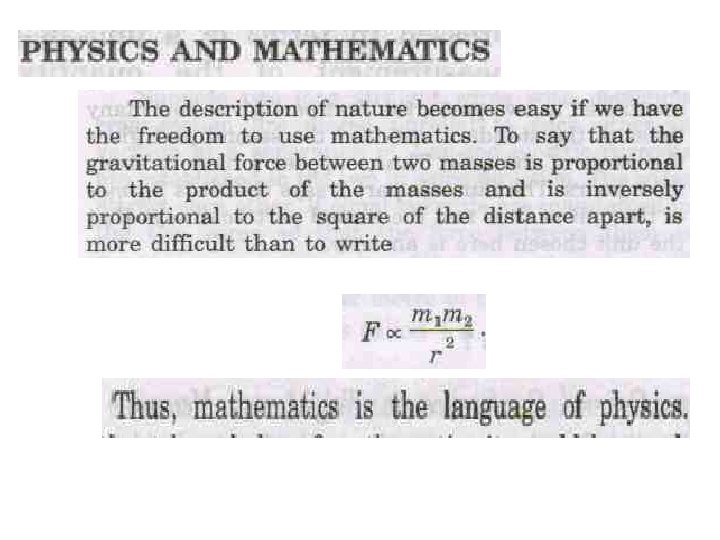 Chapter 1 Physics and Measurement Plan and Learning