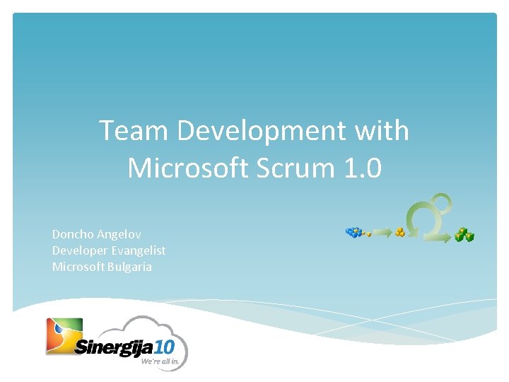 Team Development with Microsoft Scrum 1 0 Doncho
