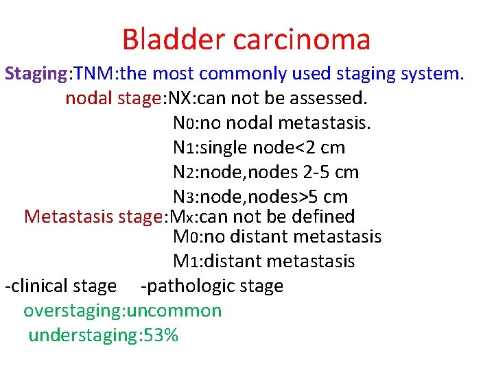 Urothelial carcinoma cancers of the bladder ureter renal