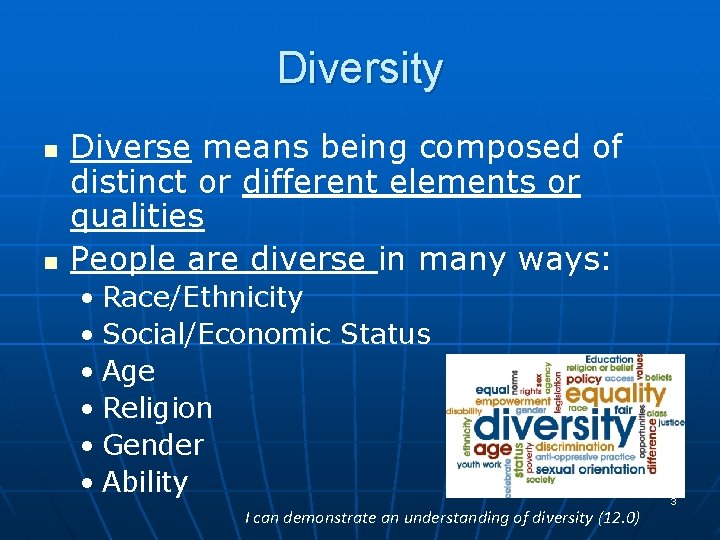 Cultural Diversity and Discrimination Vocabulary Facts and Information