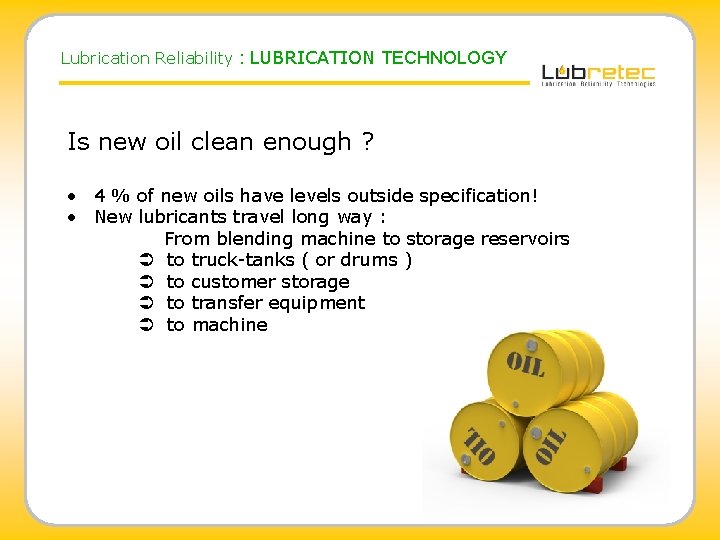 10 Components of Lubrication Reliability A How To