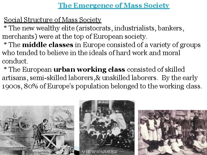 Bellringer assembly line mass production proletariat feminism suffrage
