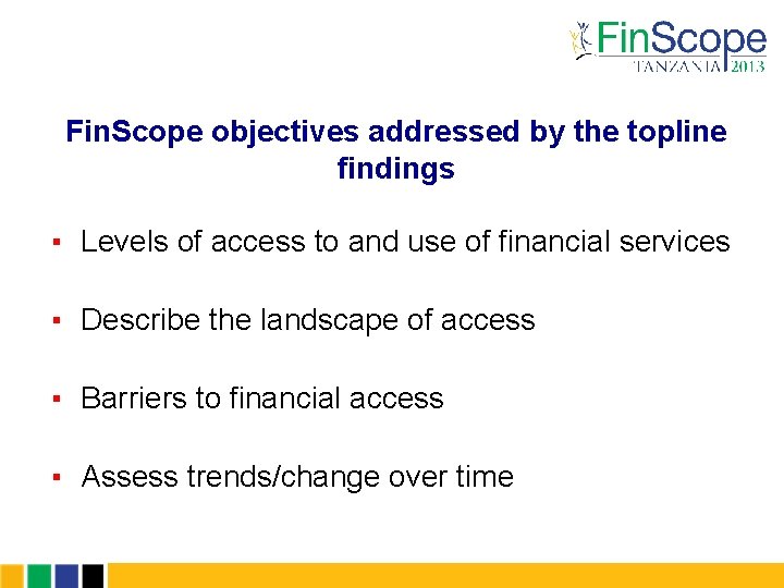 Methodology and quality assurance Sample objective 800 enumeration