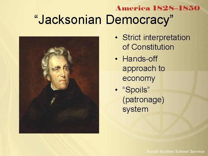 America 1828 1850 Essential Questions What challenges did