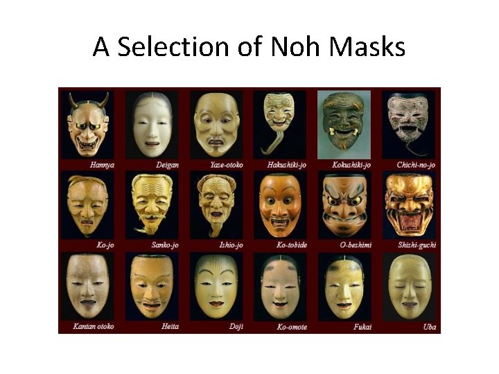 Theatre History I Ritual to Renaissance Noh Theatre