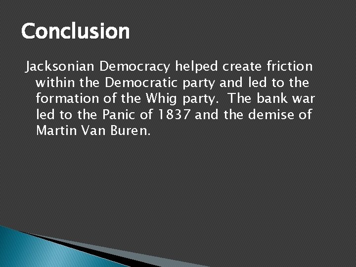 Day 53 Rise of a Mass Democracy Baltimore