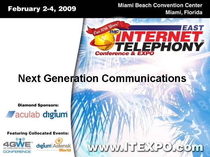 Next Generation Communications State of Fixed Line Communications